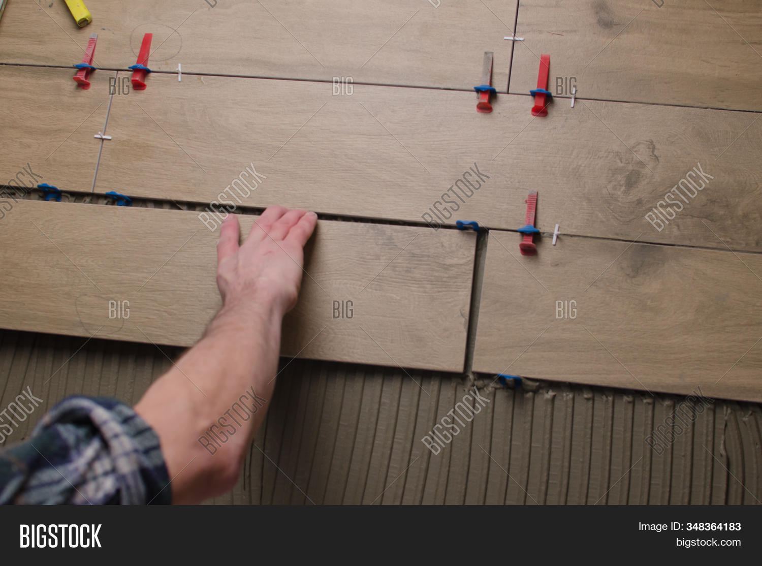 Laying Tile On Floor, Image & Photo (Free Trial) | Bigstock