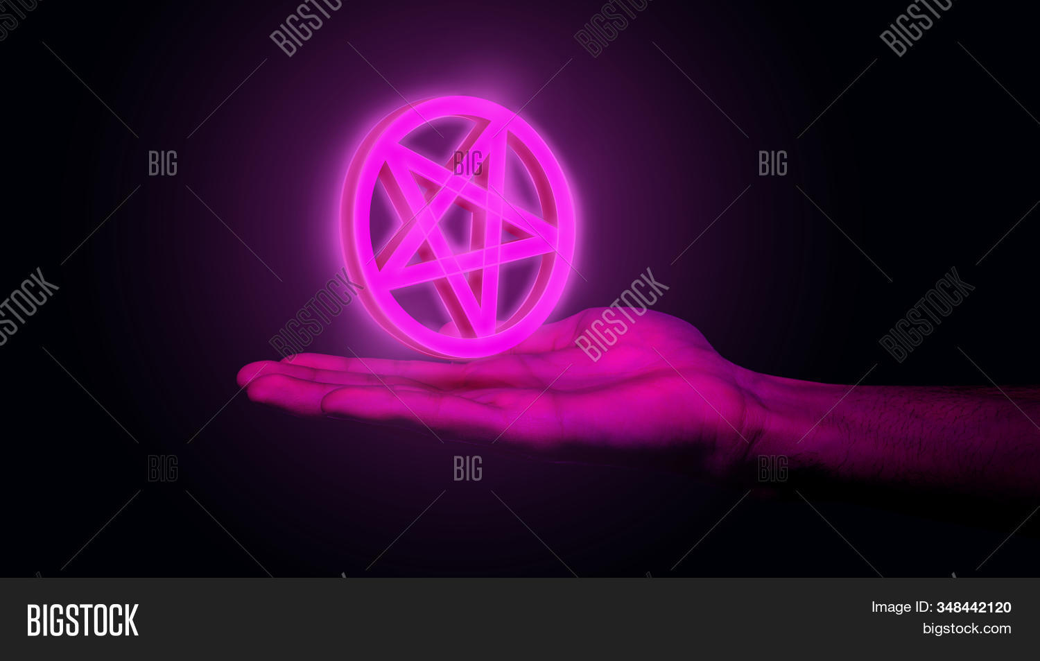 Inverted Pentagram Wallpaper