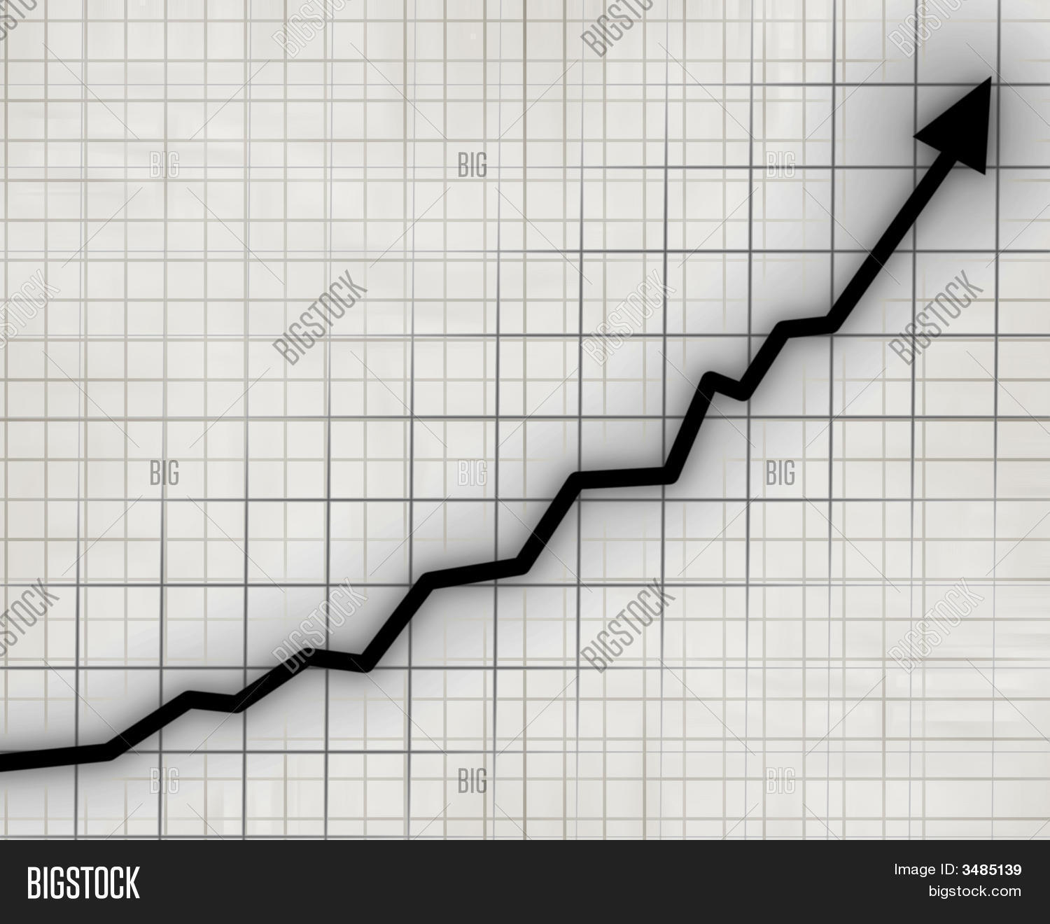 Arrow Graph Going Image & Photo (Free Trial) | Bigstock