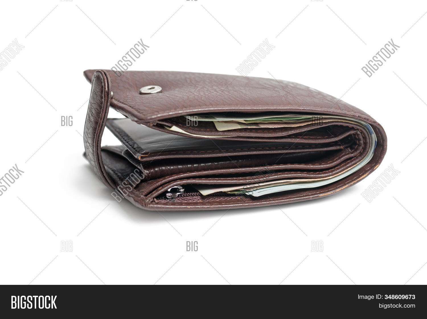 Leather Wallet Money Image & Photo (Free Trial) | Bigstock