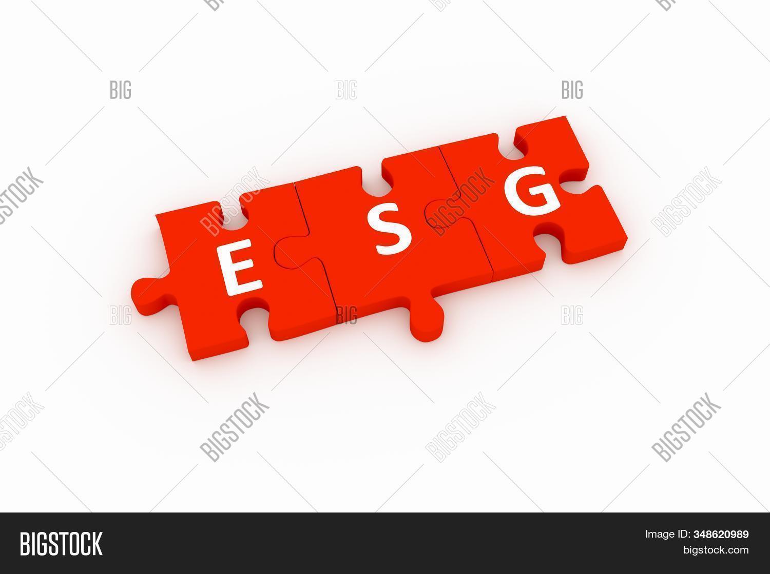 Esg Puzzle Concept Image & Photo (Free Trial) | Bigstock