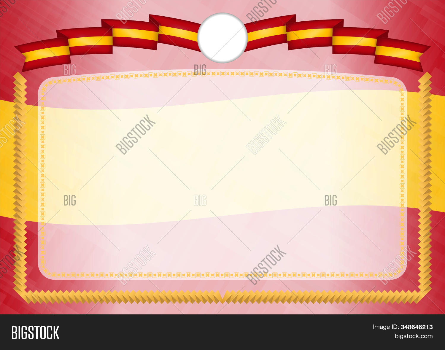 Border Made Spain Vector & Photo (Free Trial) | Bigstock