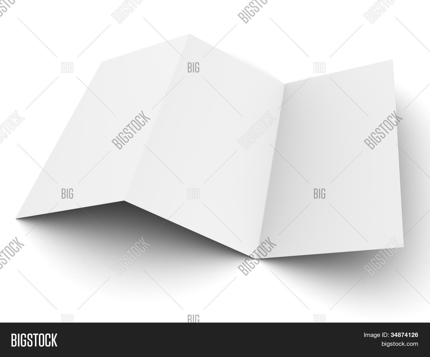 Empty Flyer Mockup Image & Photo (Free Trial) | Bigstock