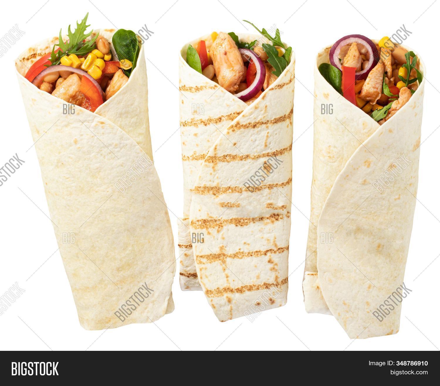 Tortilla Wrap Fried Image & Photo (Free Trial) | Bigstock