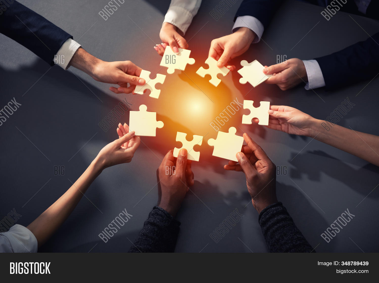 Teamwork Partners. Image & Photo (Free Trial) | Bigstock