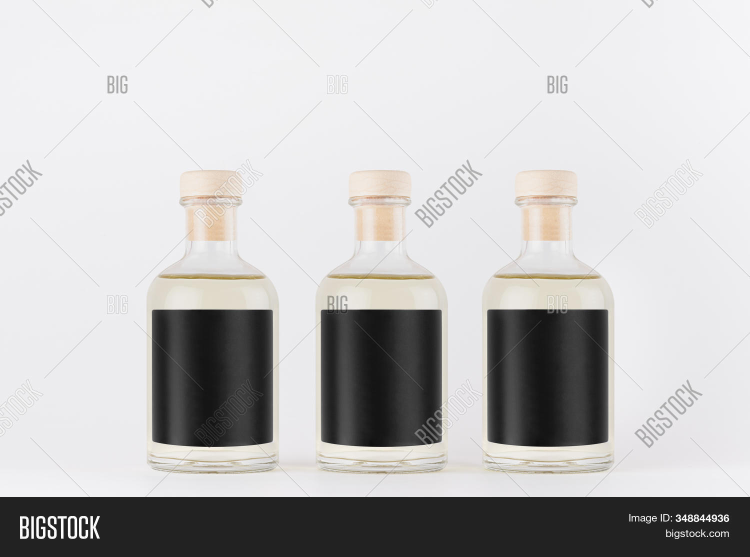 Three Glass Bottles Image & Photo (Free Trial) | Bigstock