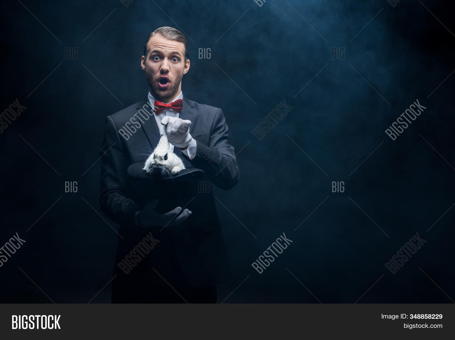 Shocked Magician Open Image & Photo (Free Trial) | Bigstock