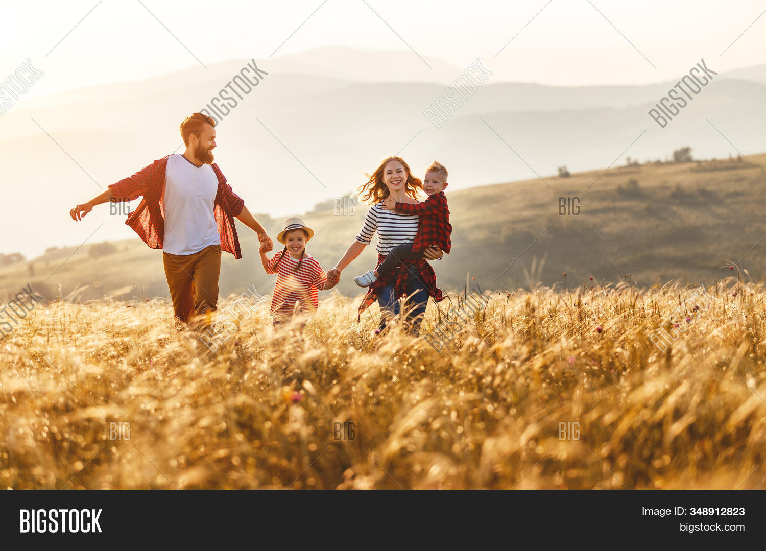 Happy Family Father Image & Photo (Free Trial) | Bigstock