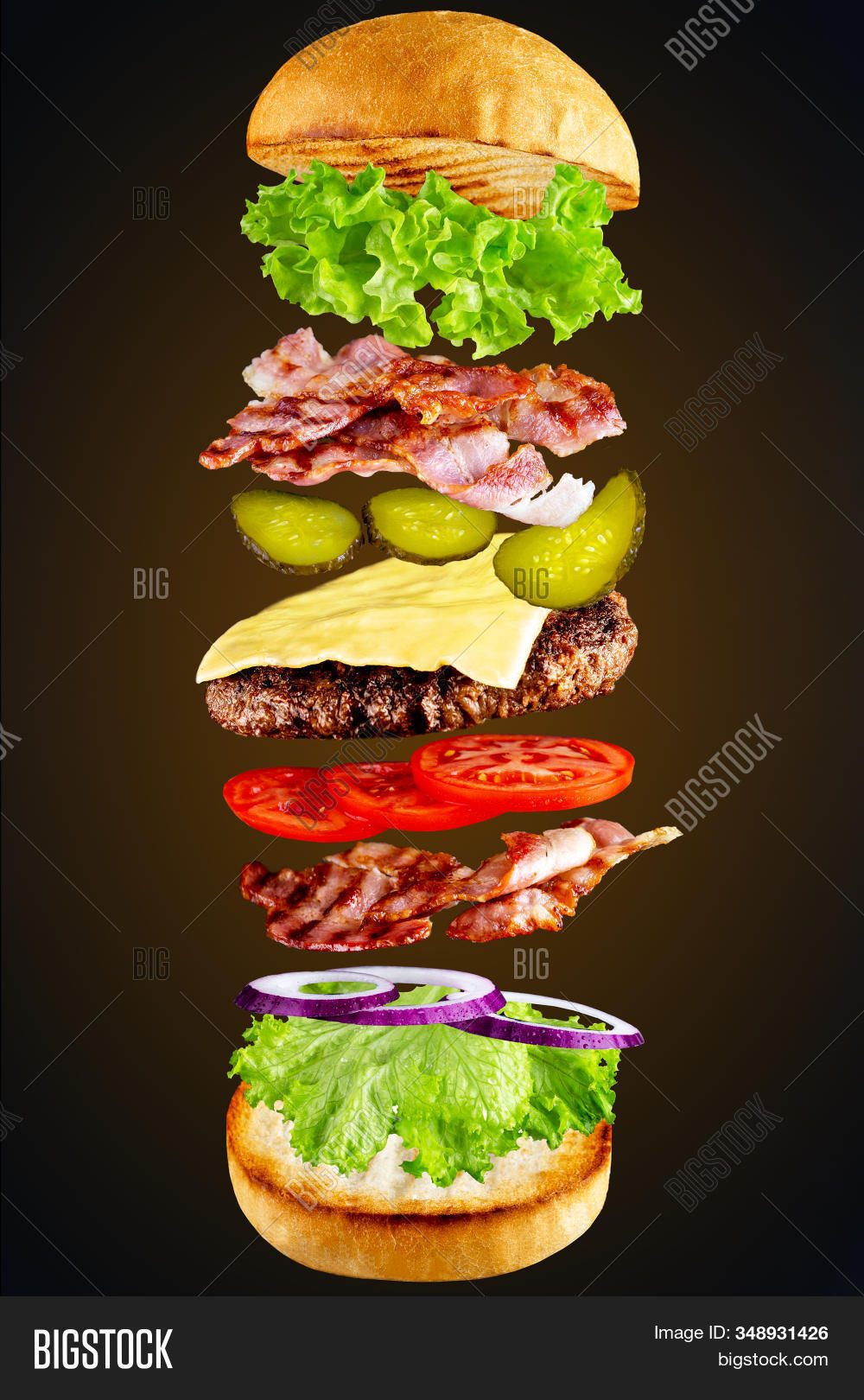 Image et photo de Hamburger (essai gratuit) | Bigstock