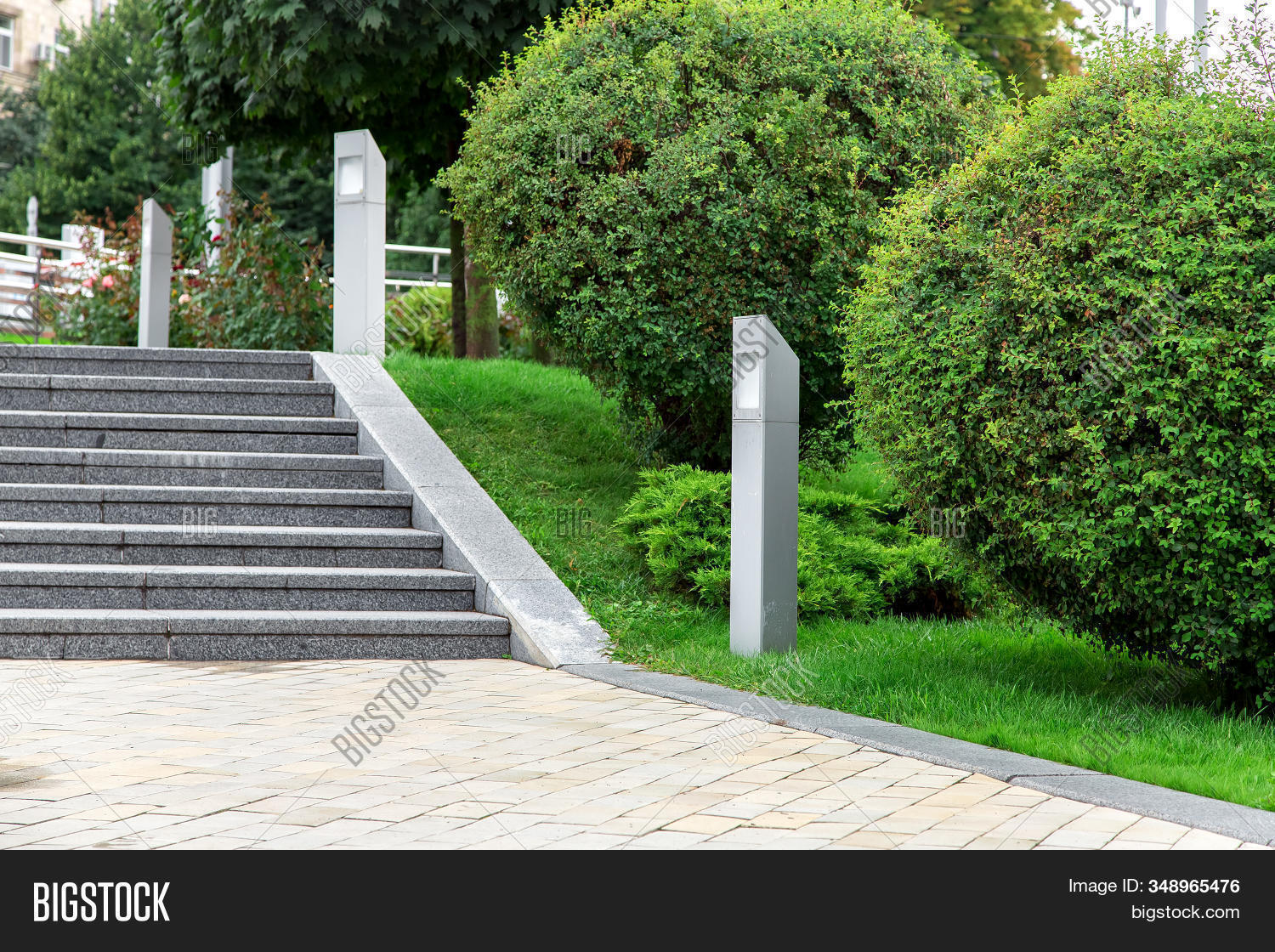 Park Ground Lantern Image & Photo (Free Trial) | Bigstock