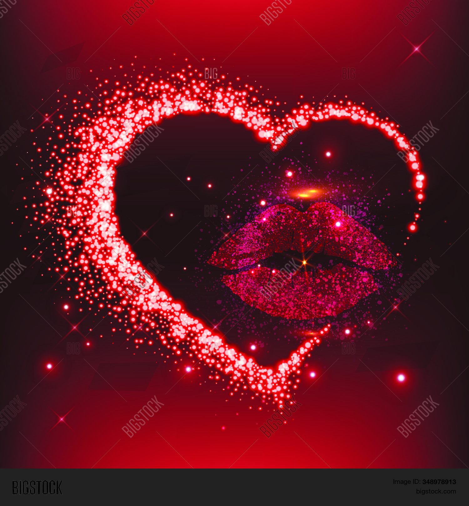 Heart Shape Design Vector & Photo (Free Trial) | Bigstock
