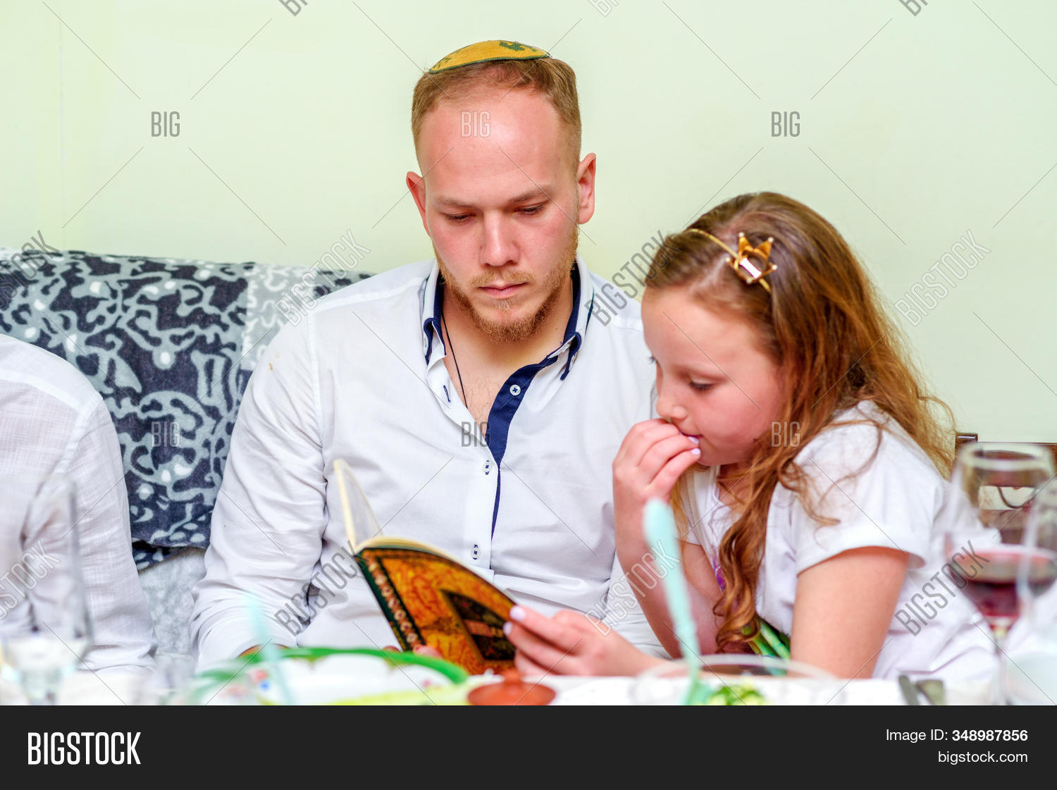 Family Around Table Image & Photo (Free Trial) | Bigstock