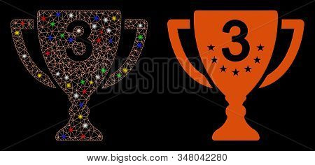 Glowing Mesh Third Vector & Photo (Free Trial) | Bigstock