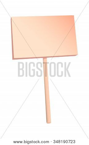 Picket Signs Images, Illustrations & Vectors (Free) - Bigstock