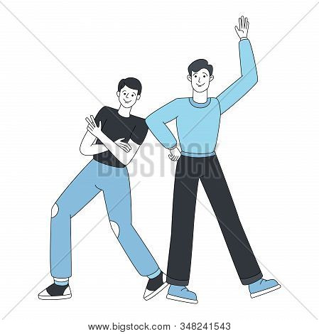 Two Young Guys Vector & Photo (Free Trial) | Bigstock