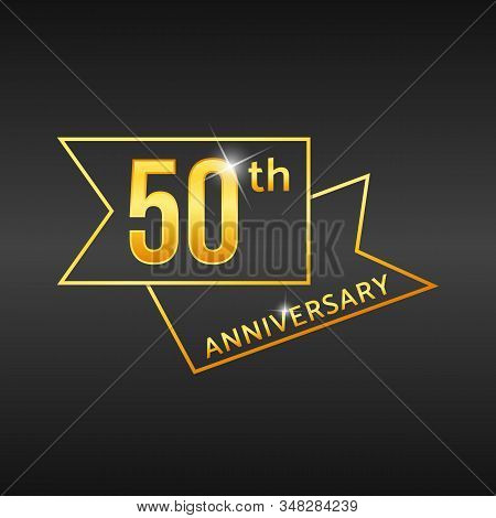 Gold 50 Years Vector & Photo (Free Trial) | Bigstock