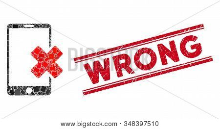 Mosaic Wrong Vector & Photo (Free Trial) | Bigstock