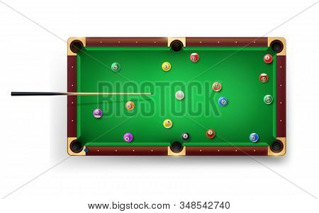 Pin Cartoon Pool Table