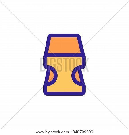 Cast Iron Rail Icon Vector & Photo (Free Trial) | Bigstock