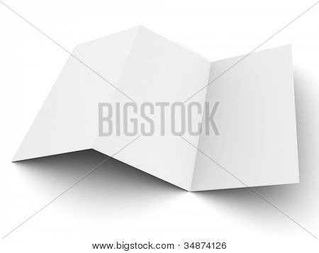 Empty Flyer Mockup Image & Photo (Free Trial) | Bigstock