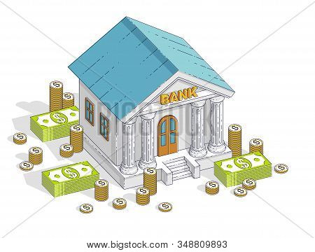 Old Cartoon Bank Vector & Photo (Free Trial) | Bigstock