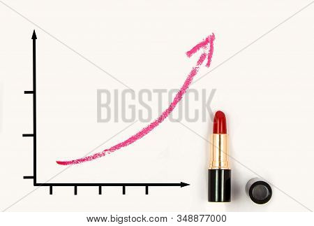 Chart Drawn By Red Image & Photo (Free Trial) | Bigstock