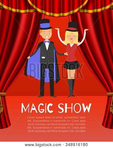 Magic Show Poster Vector & Photo (Free Trial) | Bigstock