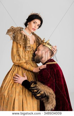 King Crown Hugging Image & Photo (Free Trial) | Bigstock