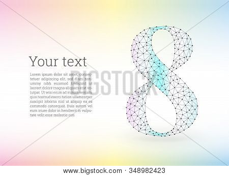 Figure 8 Pastel Vector & Photo (Free Trial) | Bigstock
