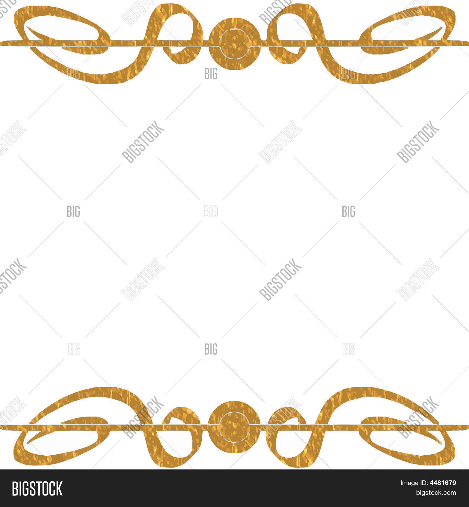 Gold Swirls Vector & Photo (Free Trial) | Bigstock