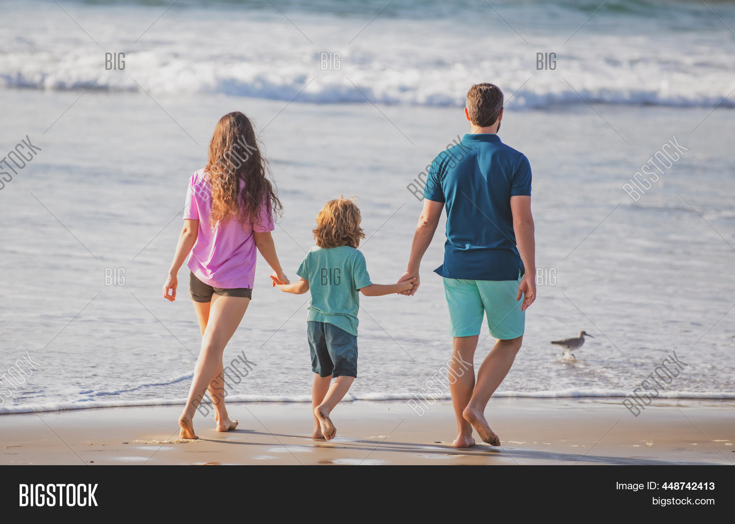 Back View Family On Image & Photo (Free Trial) | Bigstock