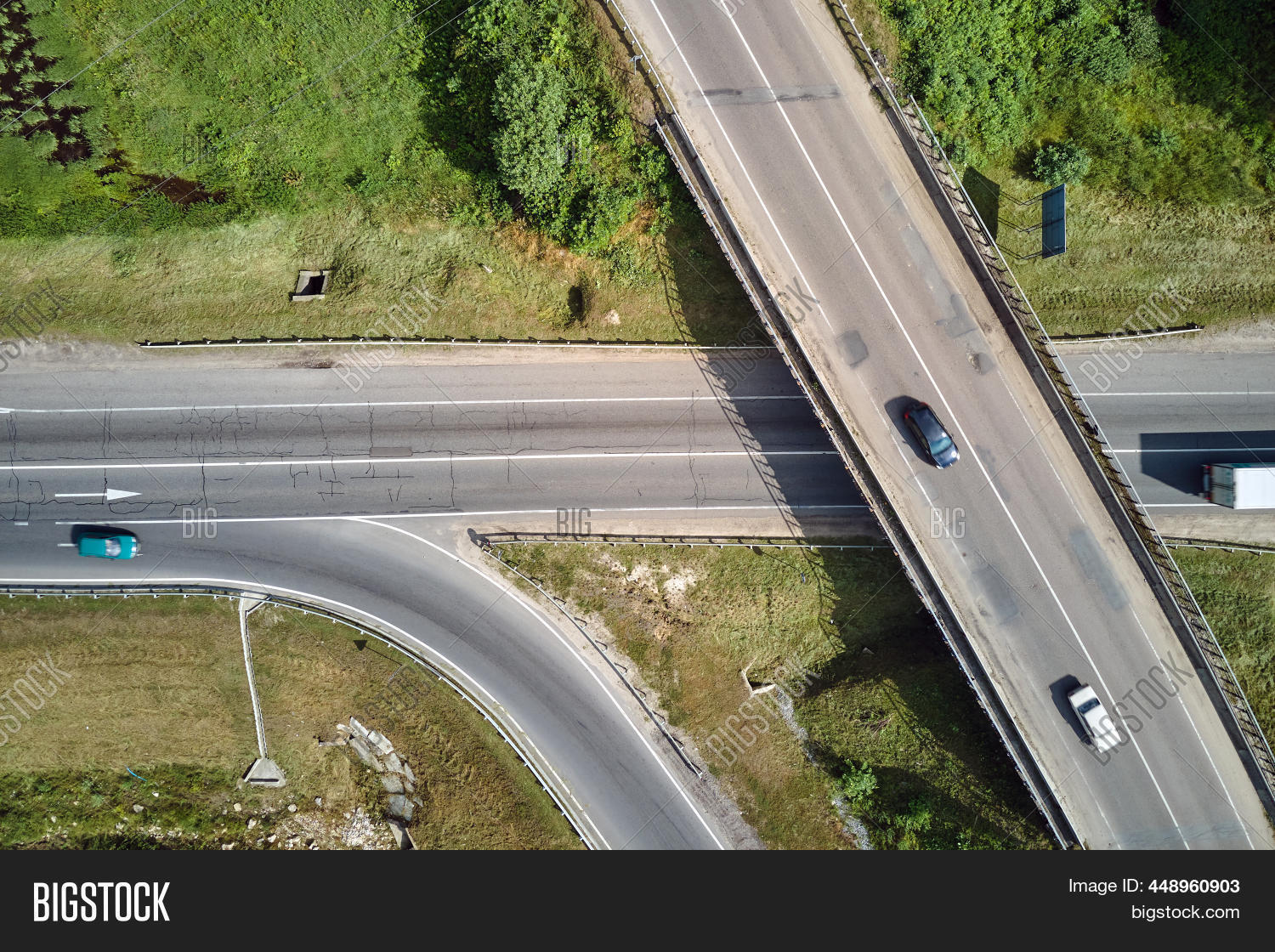 Aerial View Road Image & Photo (Free Trial) | Bigstock