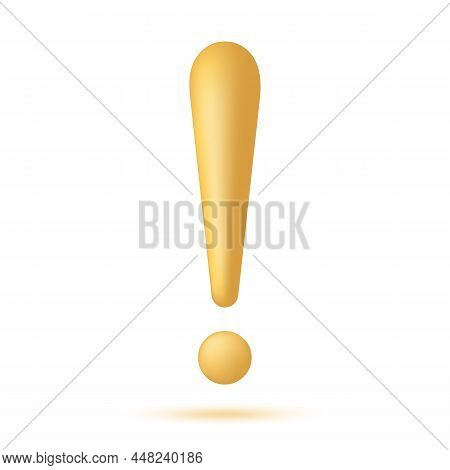 3d Exclamation Point Vector & Photo (Free Trial) | Bigstock