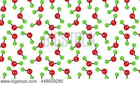 H2o Water Molecule Vector & Photo (Free Trial) | Bigstock