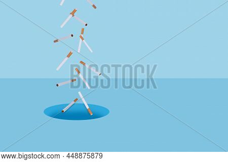Cigarettes Falling Image & Photo (Free Trial) | Bigstock