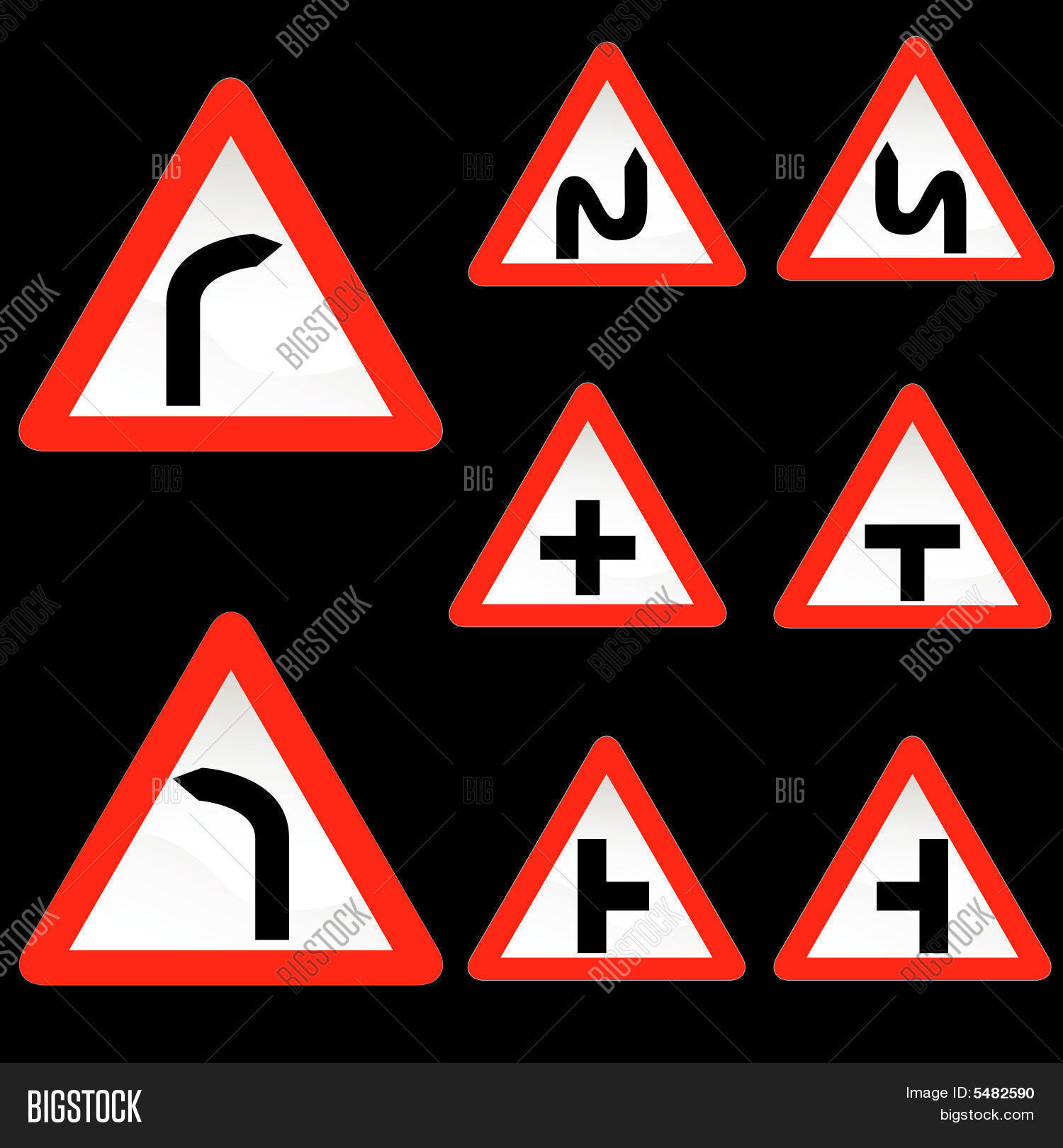 Eight Triangle Shape Vector & Photo (Free Trial) | Bigstock