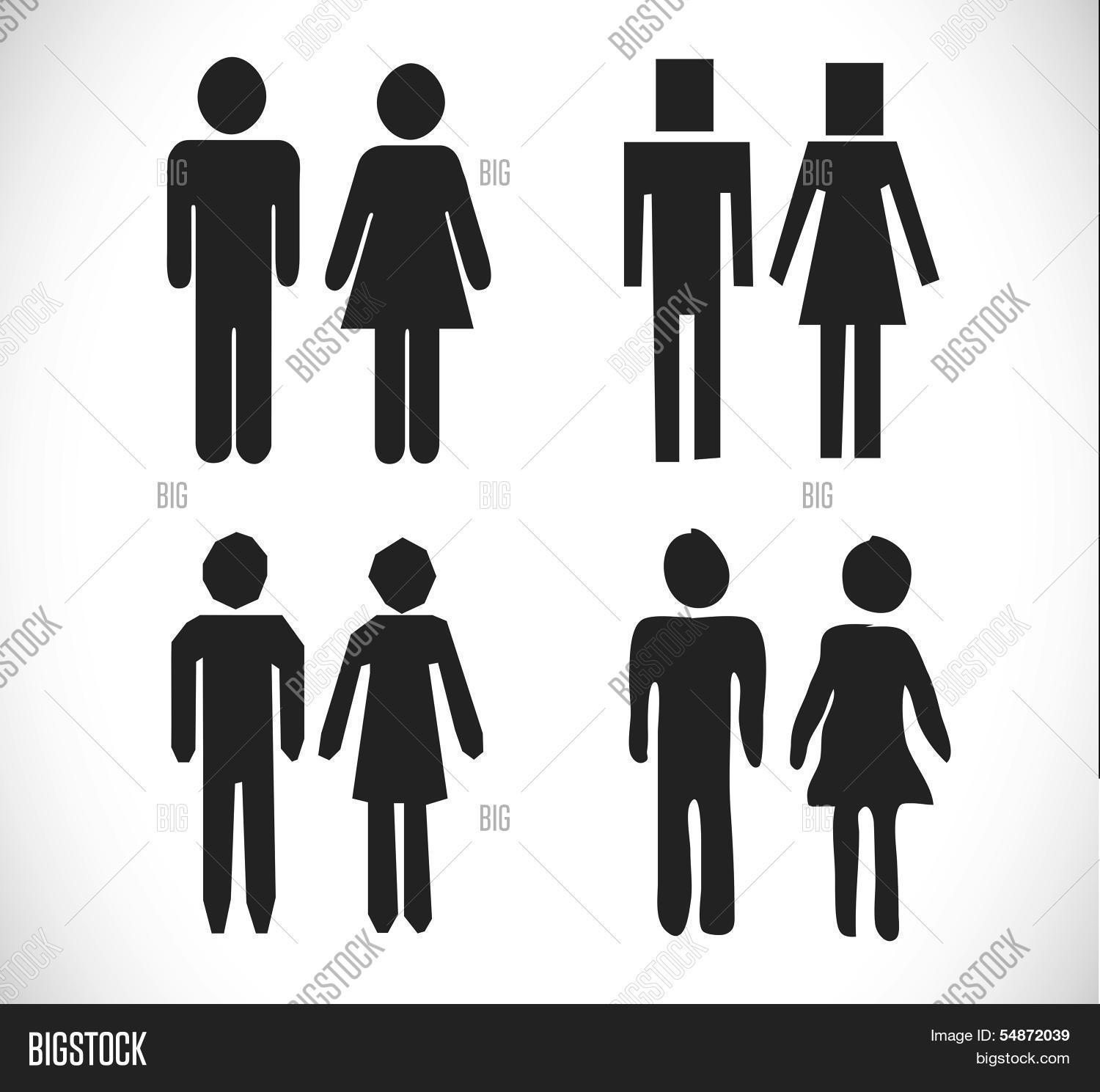 Pictograms People Man Vector & Photo (Free Trial) | Bigstock