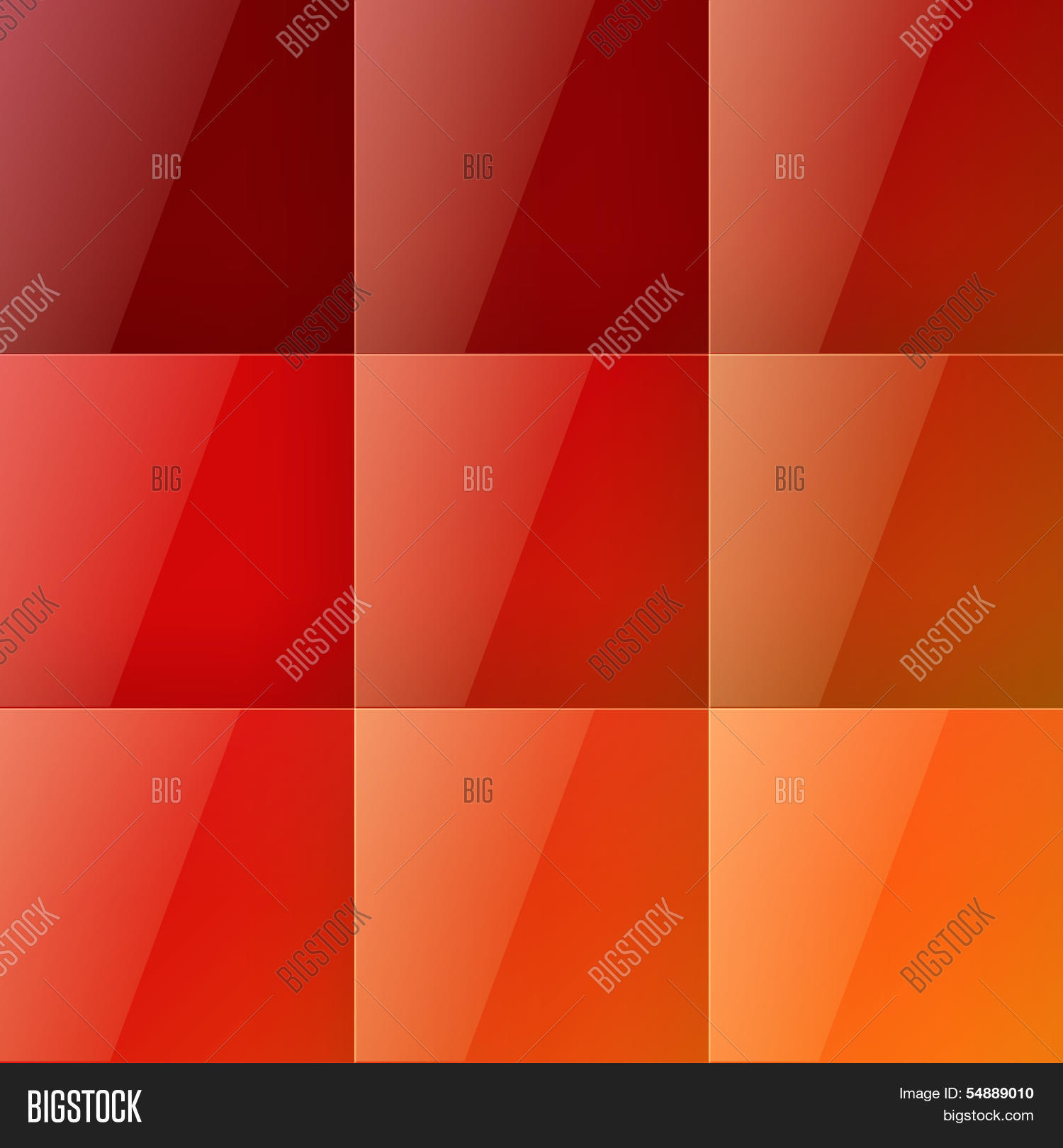 Red Squares Abstract Vector & Photo (Free Trial) | Bigstock