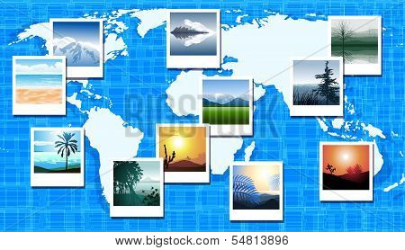 World Map Photos Vector & Photo (Free Trial) | Bigstock