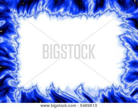 Frame Blue Fire Image & Photo (Free Trial) | Bigstock