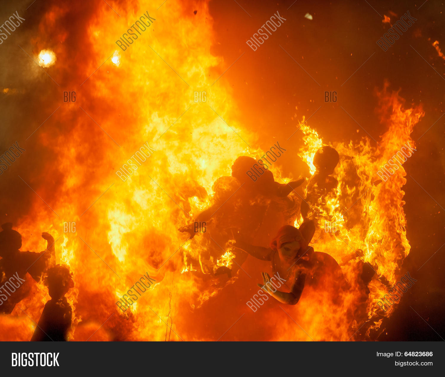 Crema Fallas Valencia Image & Photo (Free Trial) | Bigstock