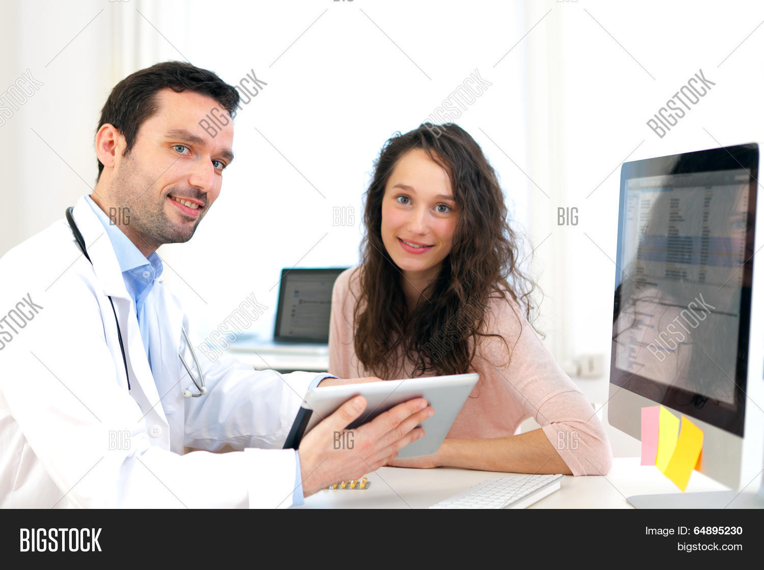 Doctor Using Tablet Image & Photo (Free Trial) | Bigstock