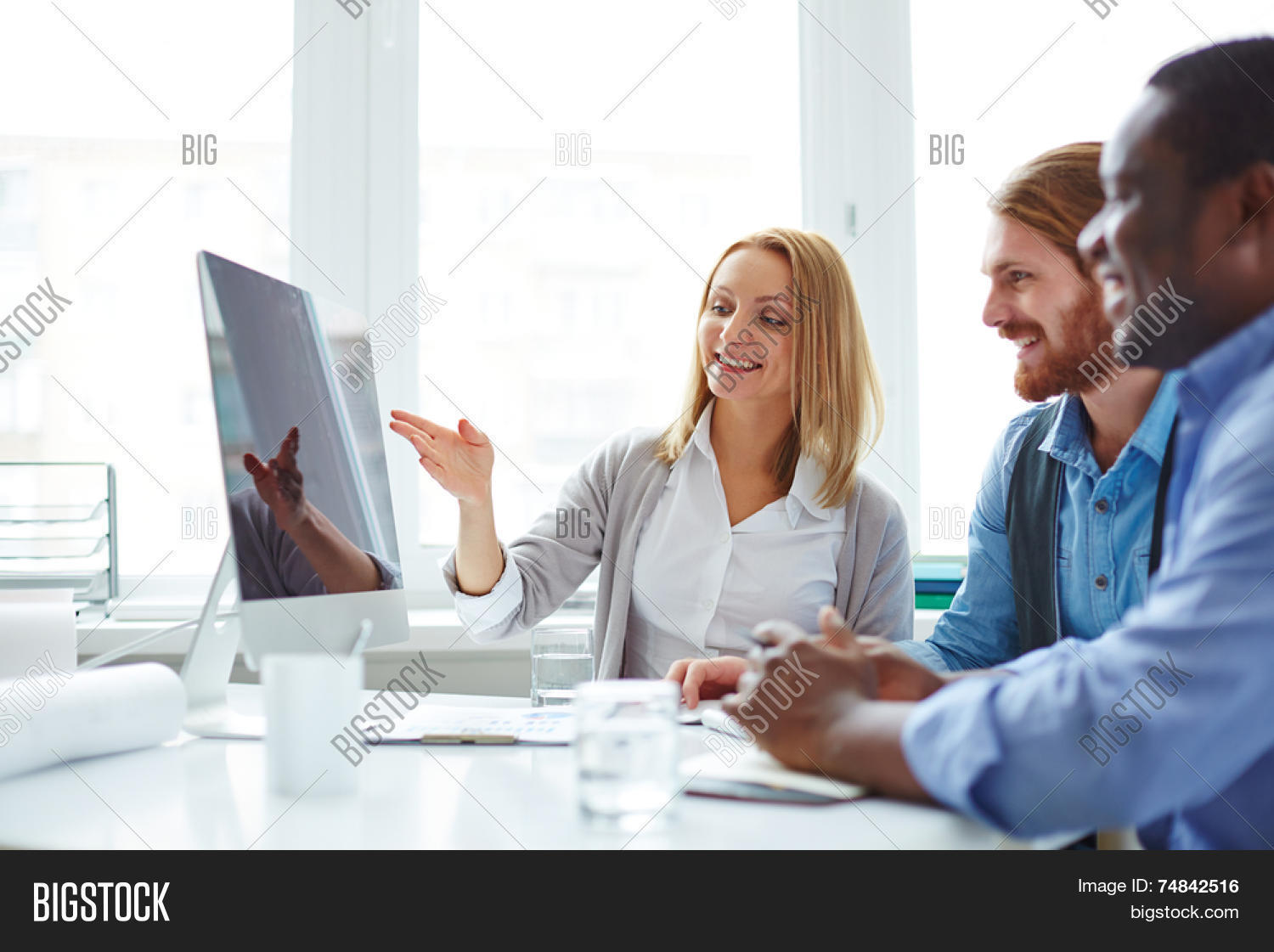 Male Employees Looking Image & Photo (Free Trial) | Bigstock