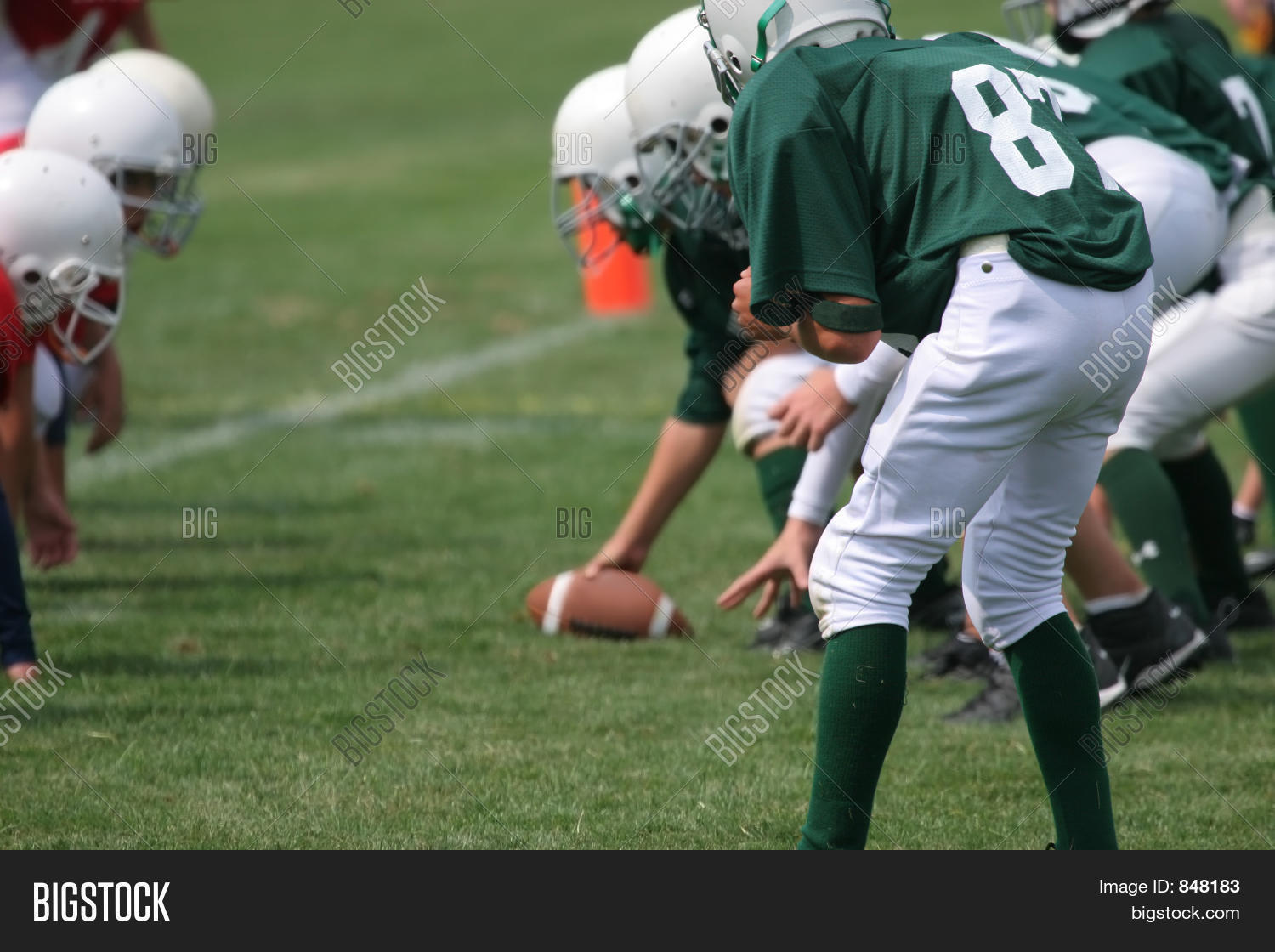 Line Scrimmage ( Image & Photo (Free Trial) | Bigstock
