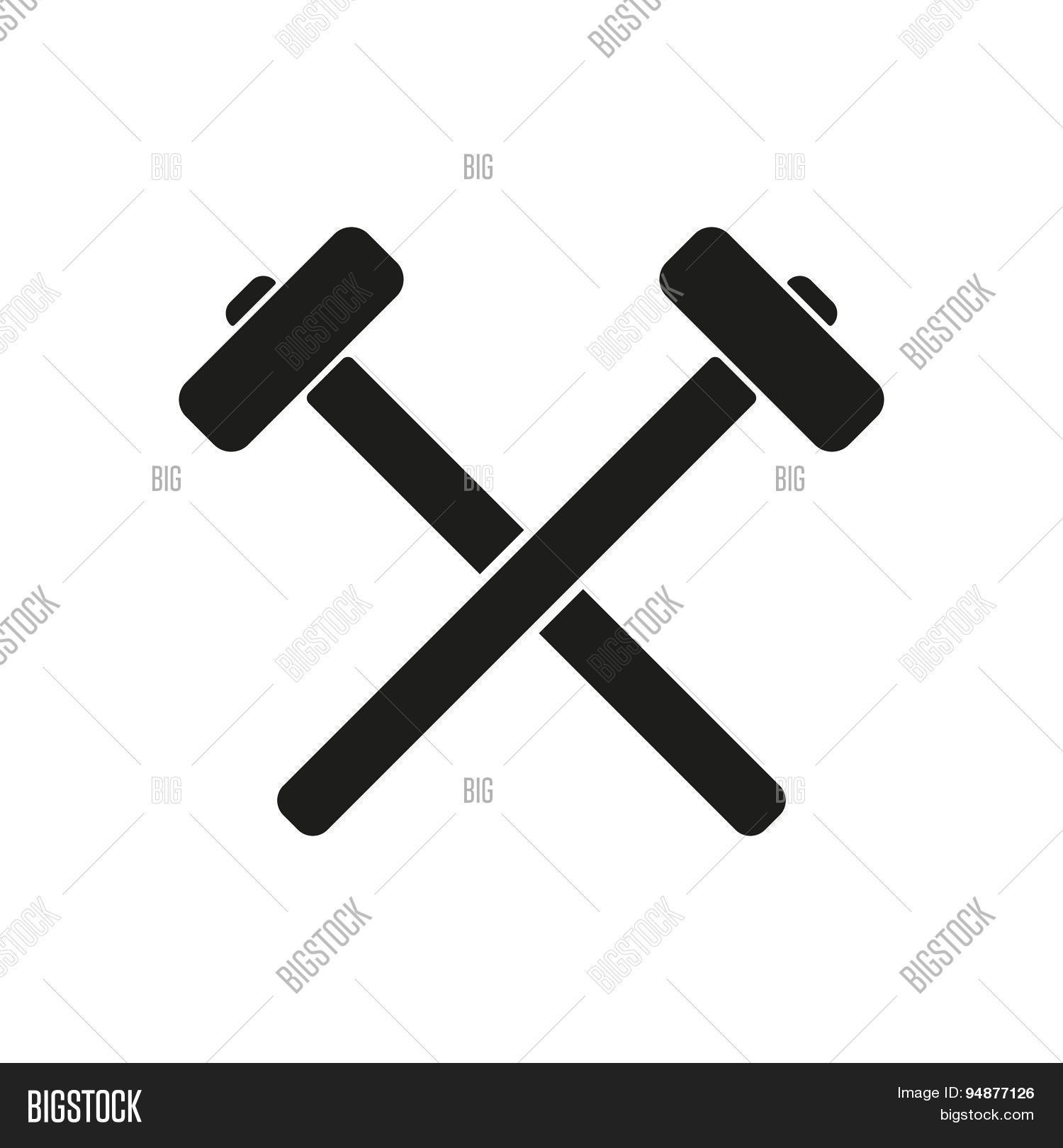 Hammer Icon. Vector & Photo (Free Trial) | Bigstock