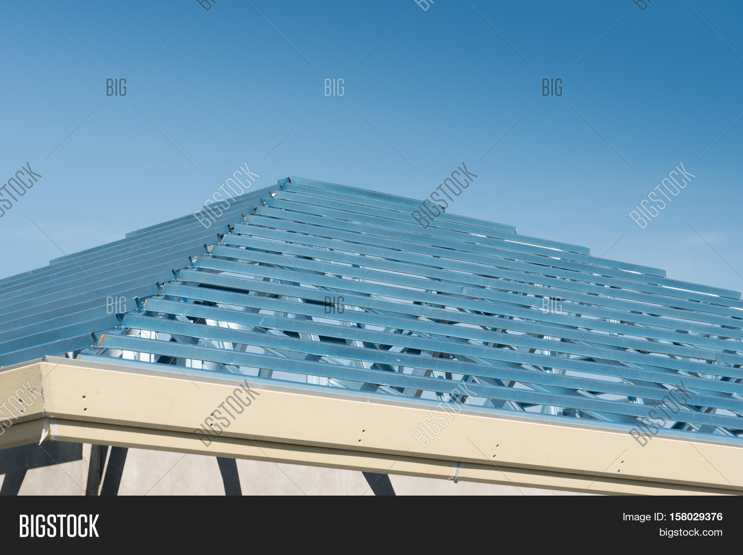 Structure Steel Roof Image & Photo (Free Trial) | Bigstock