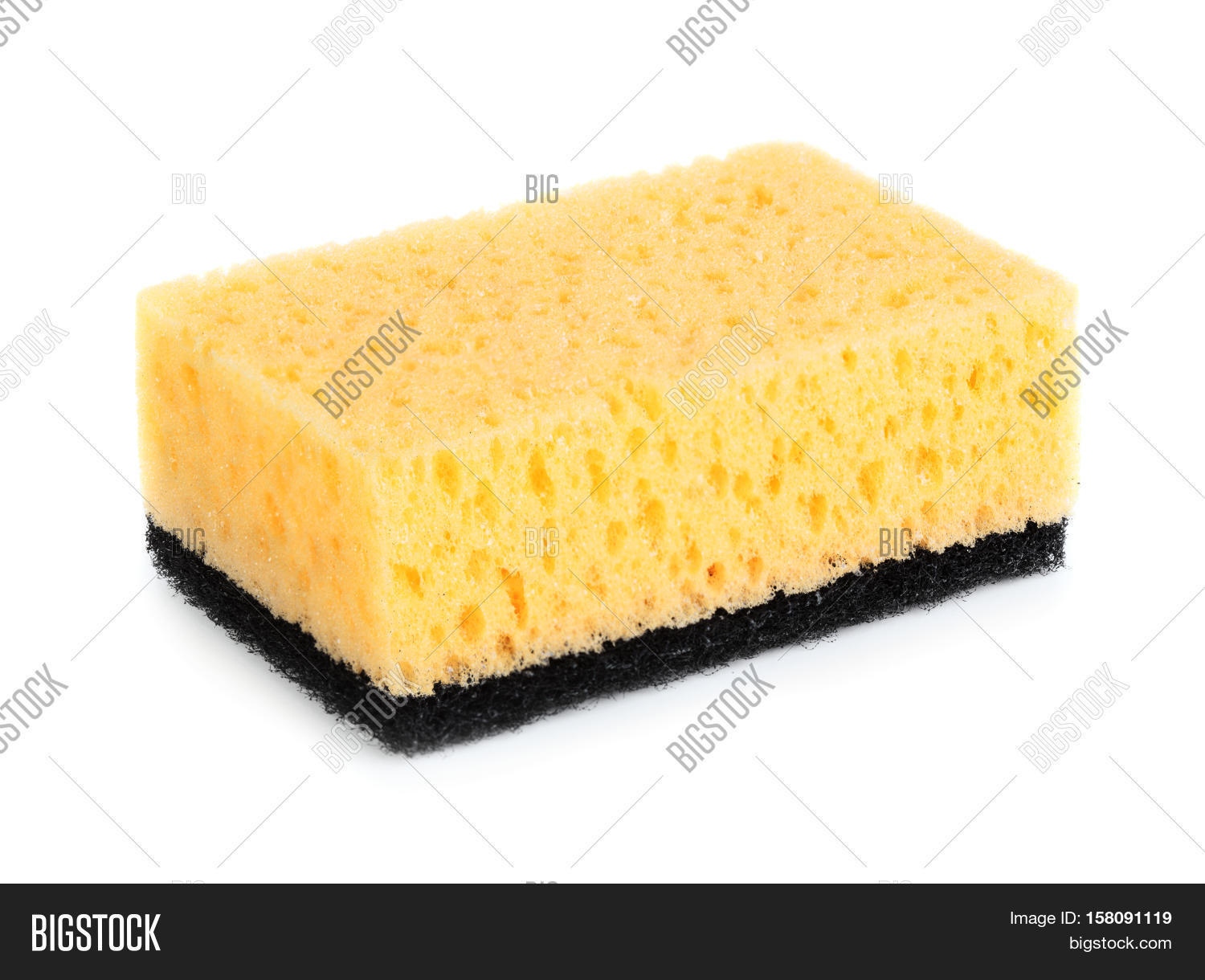 Yellow Kitchen Sponge Image & Photo (Free Trial) | Bigstock