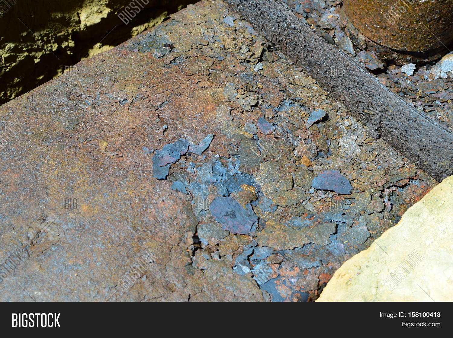 Flakes Rust On Sheet Image & Photo (Free Trial) | Bigstock