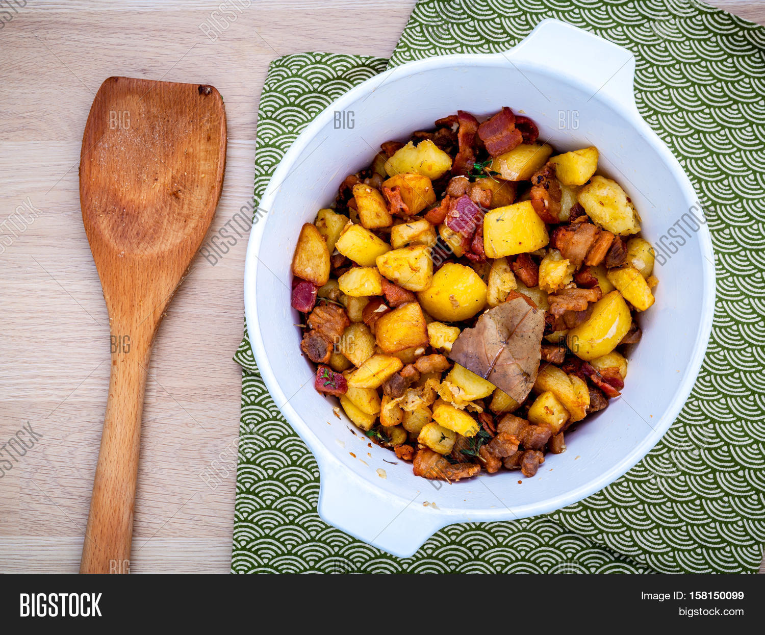 French Cuisine Lardons Image & Photo (Free Trial) | Bigstock