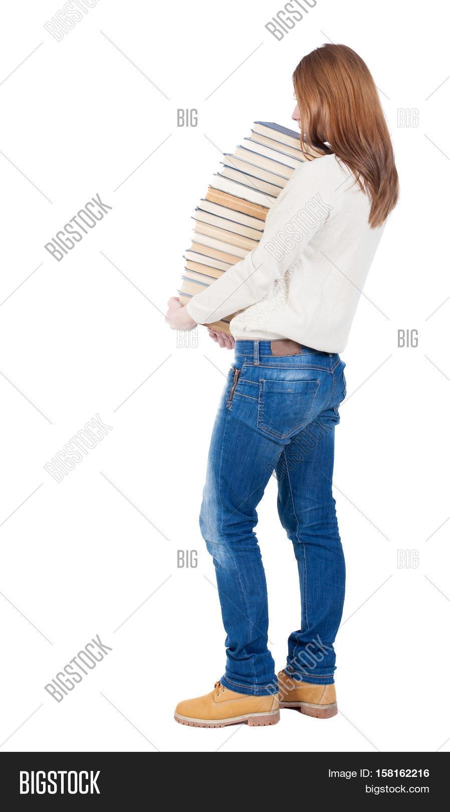 Girl Carries Heavy Image And Photo Free Trial Bigstock 8282